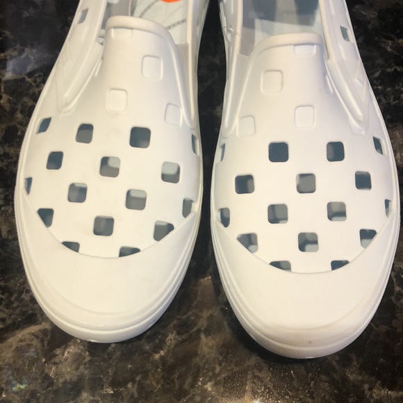 Vans | Shoes | Vans Trek Rubber Light Blue Rubber Shoes Size 1 New ...